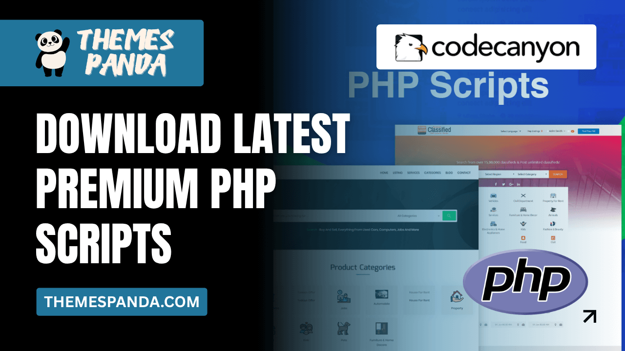 Download Latest PHP Scripts | Themespanda